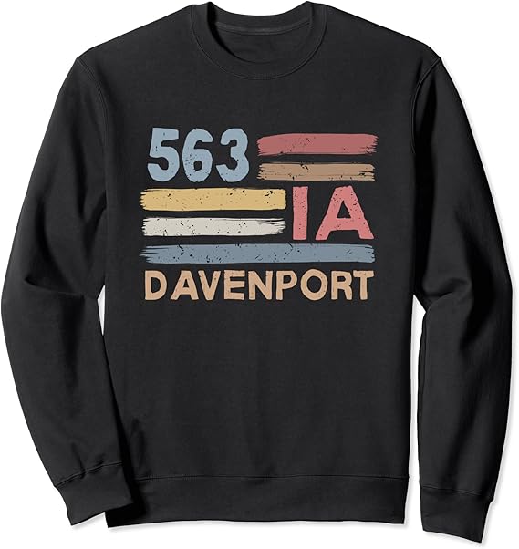 Amazon Retro Davenport Area Code 563 Residents State Iowa amazon-retro-davenport-area-code-563-residents-state-iowa